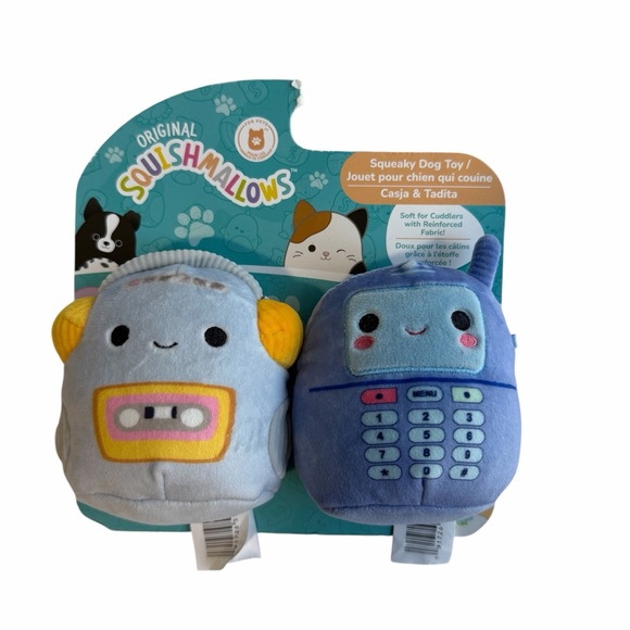 Squishmallows | Dog | Squishmallow Dog Toy Set Robot Design | Poshmark